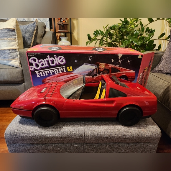 Barbie | Other | 986 Barbie Ferrari With Og Box | Poshmark